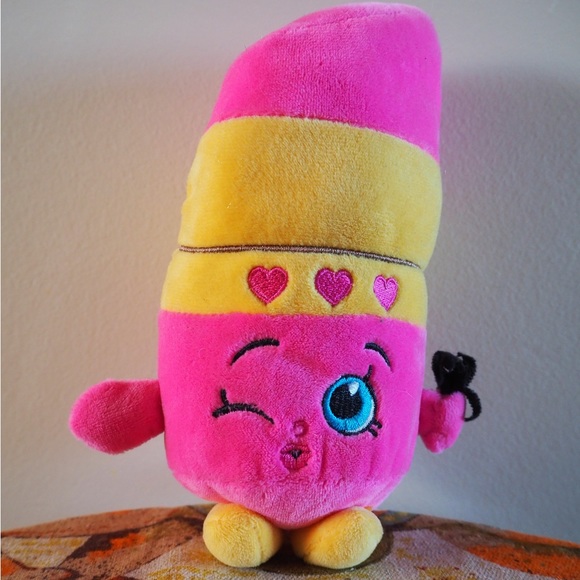Toys | Shopkins Plush Lipstick | Poshmark